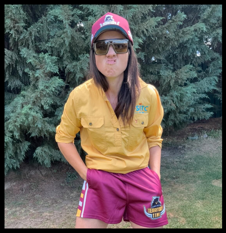 TERRITORY TIME "3SUM" FOOTY SHORTS - Maroon, White & Yellow Combo – Not Today, Not Tomorrow