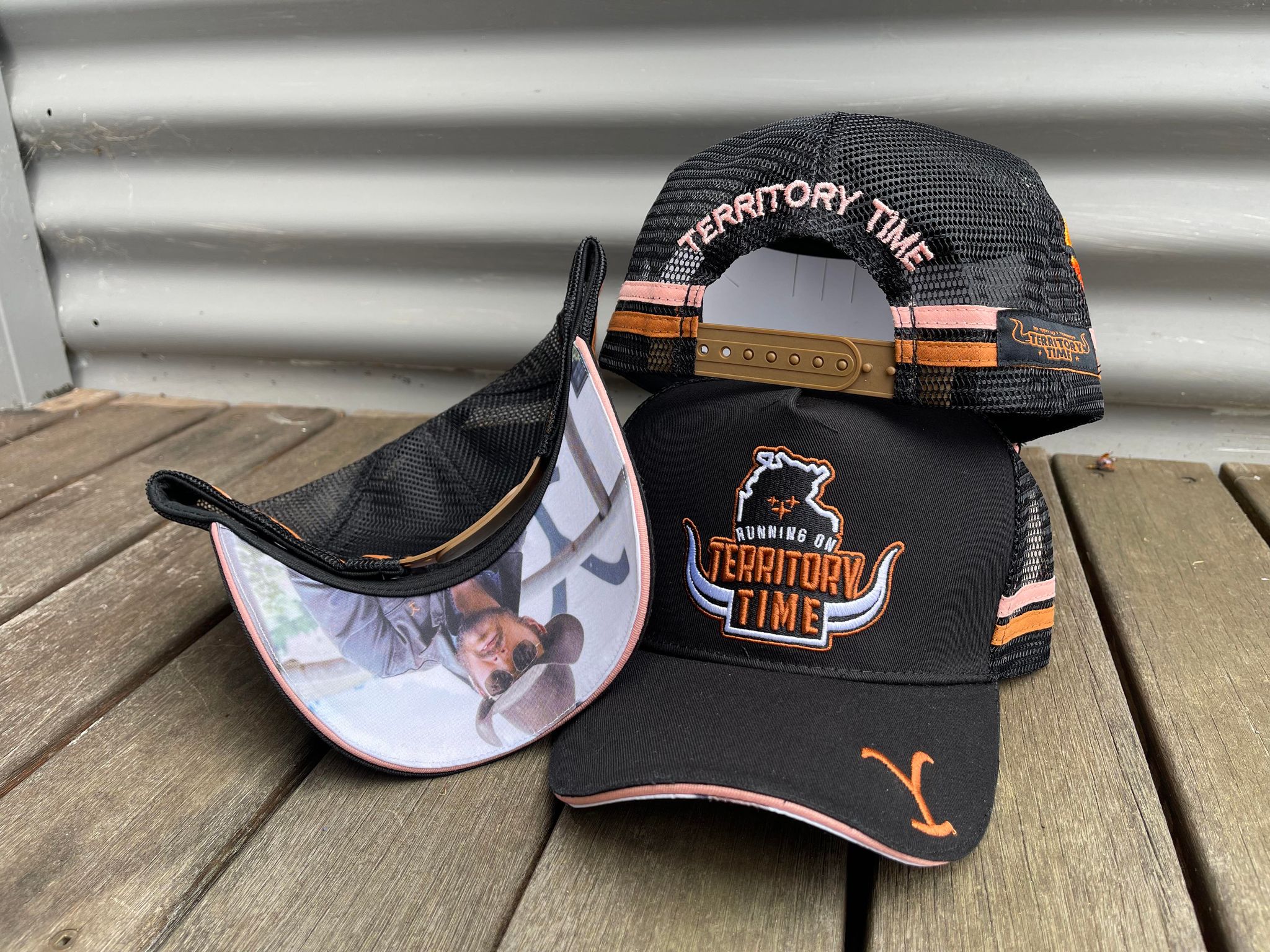 TERRITORY TIME “Rip" HAT - Black – Not Today, Not Tomorrow