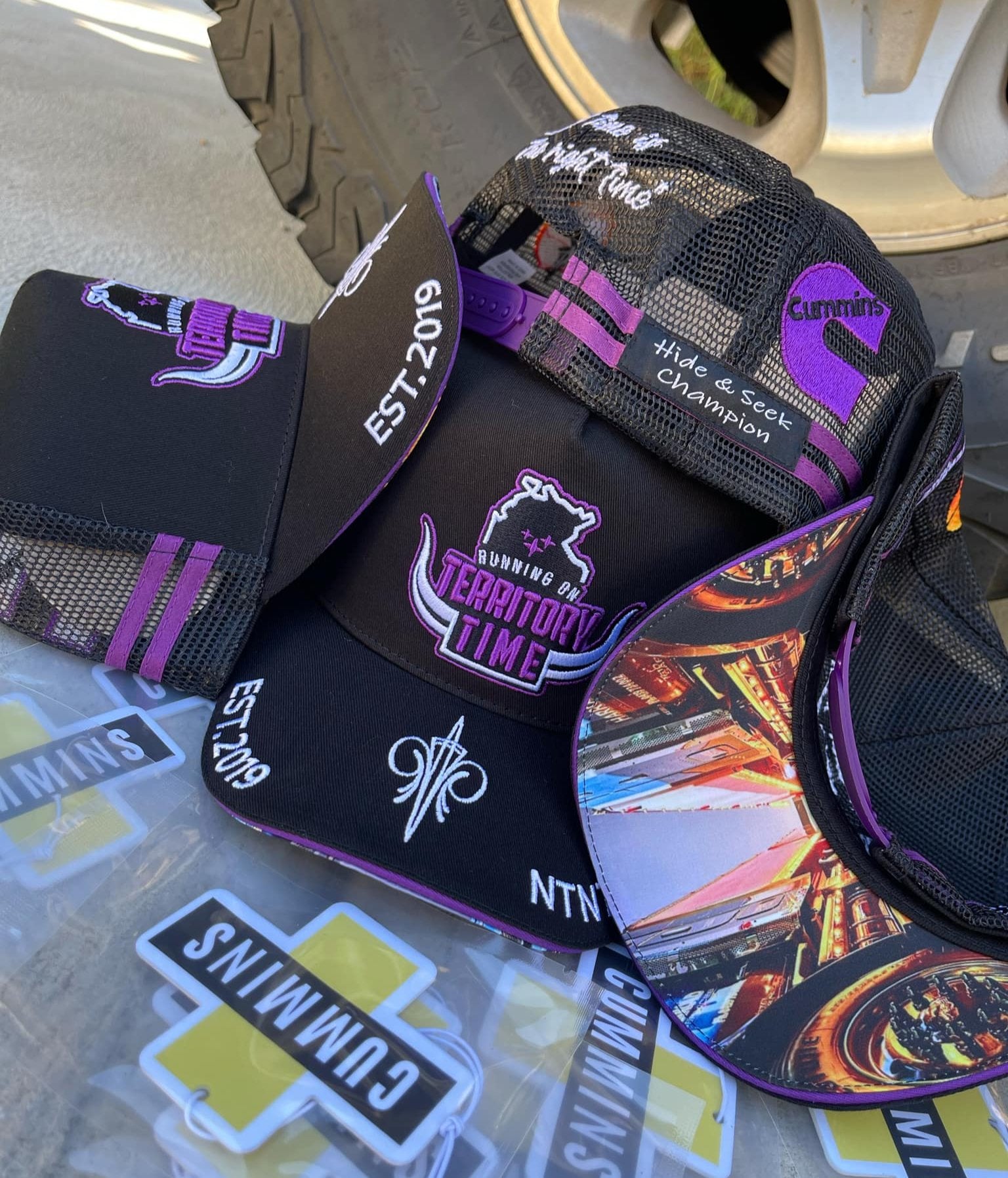 TERRITORY TIME "Night Time is the Right Time" HAT – Not Today, Not Tomorrow