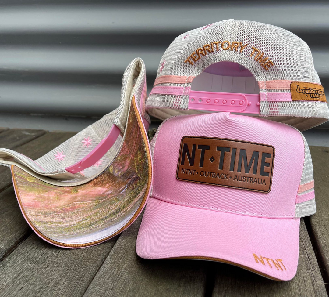NT TIME "Station Life" LEATHER PATCH HAT - Fairy Floss – Not Today, Not ...