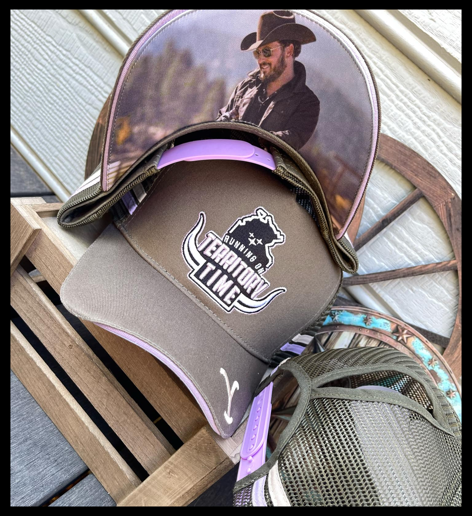 TERRITORY TIME “Rip" HAT - Grey – Not Today, Not Tomorrow